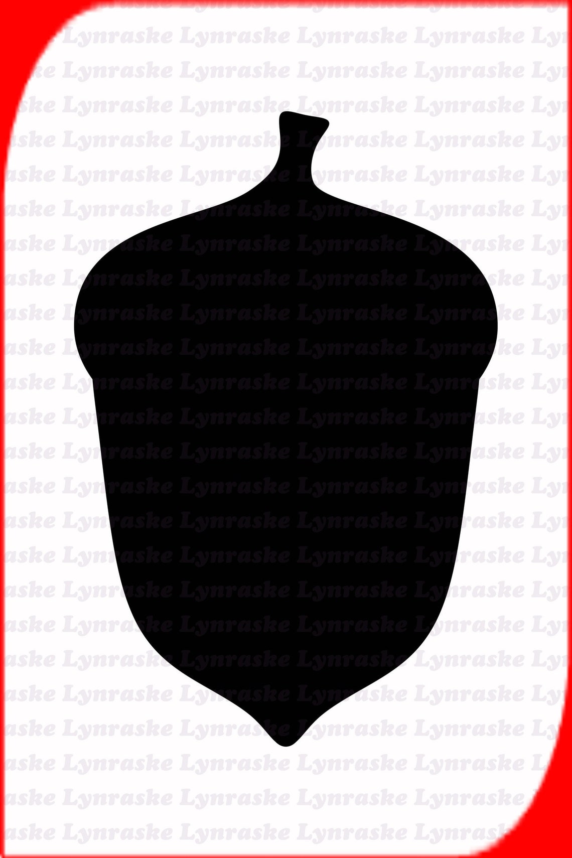 Acorn Silhouette SVG Svg Dxf Cricut Silhouette Cut File | Etsy