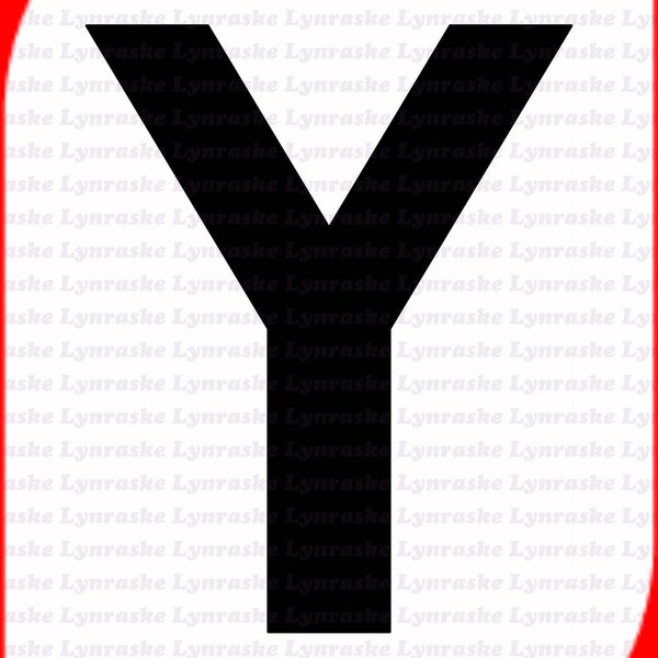 Y Letter Svg - Etsy