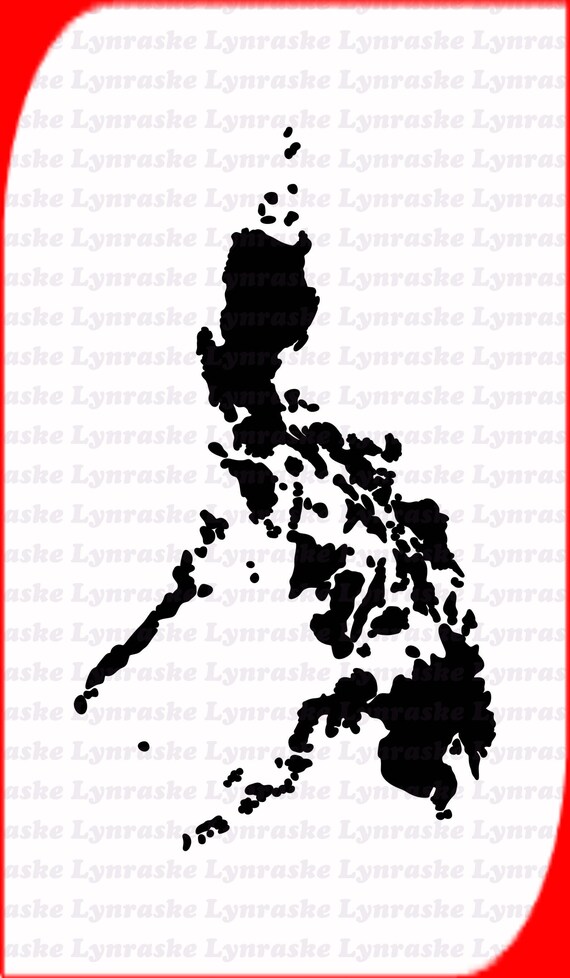 Philippines Silhouette SVG Svg Dxf Cricut Silhouette Cut | Etsy