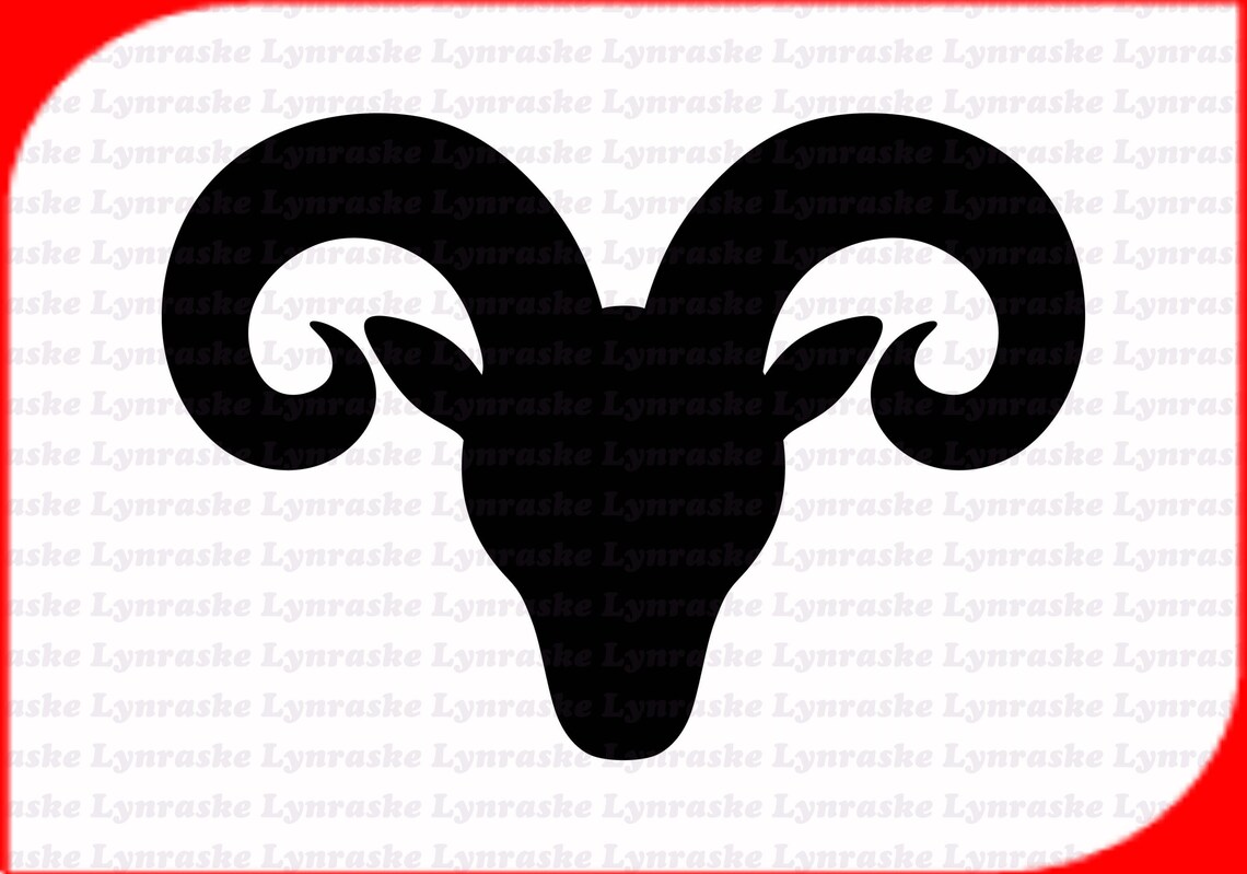 Ram Head Silhouette SVG Svg Dxf Cricut Silhouette Cut - Etsy New Zealand