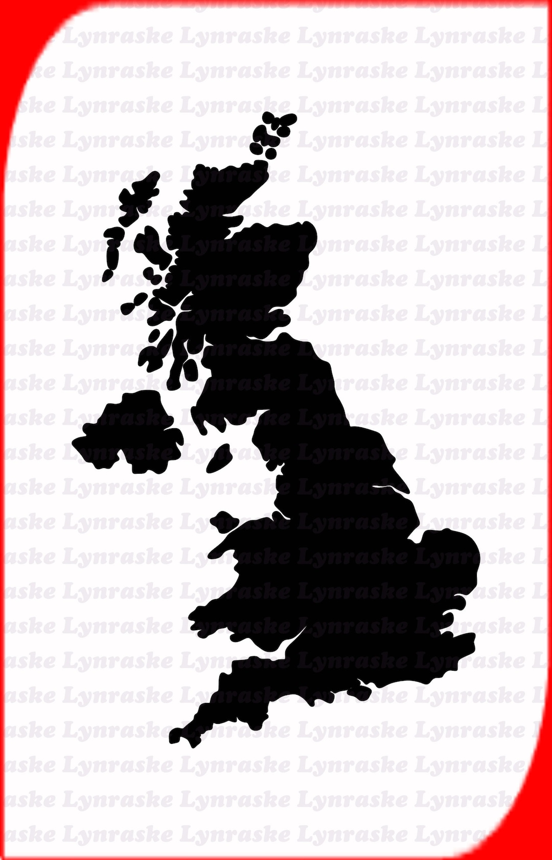 United Kingdom Silhouette SVG, Svg, Dxf, Cricut, Silhouette Cut File ...