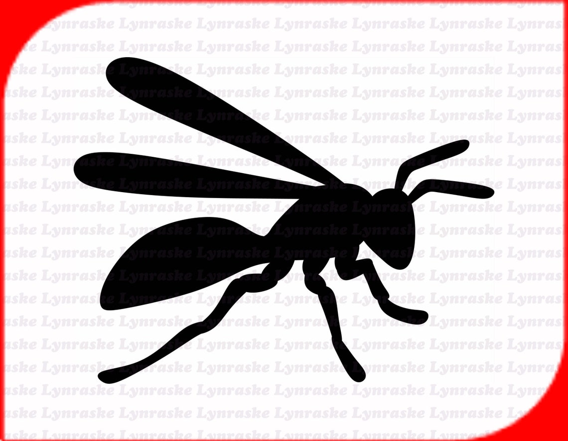 Hornet Silhouette SVG Svg Dxf Cricut Silhouette Cut File - Etsy