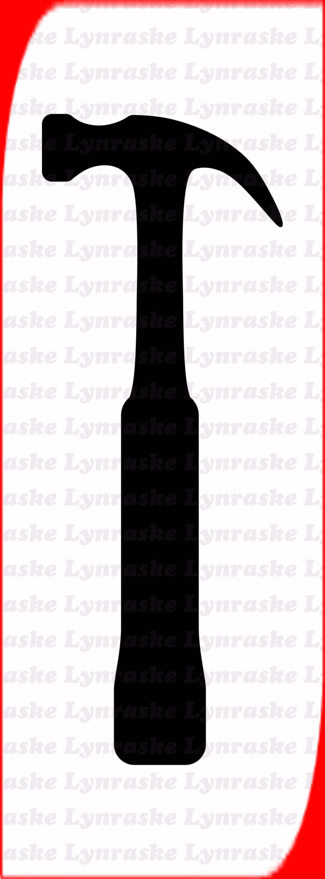 Hammer Silhouette SVG svg dxf Cricut Silhouette Cut File - Etsy España