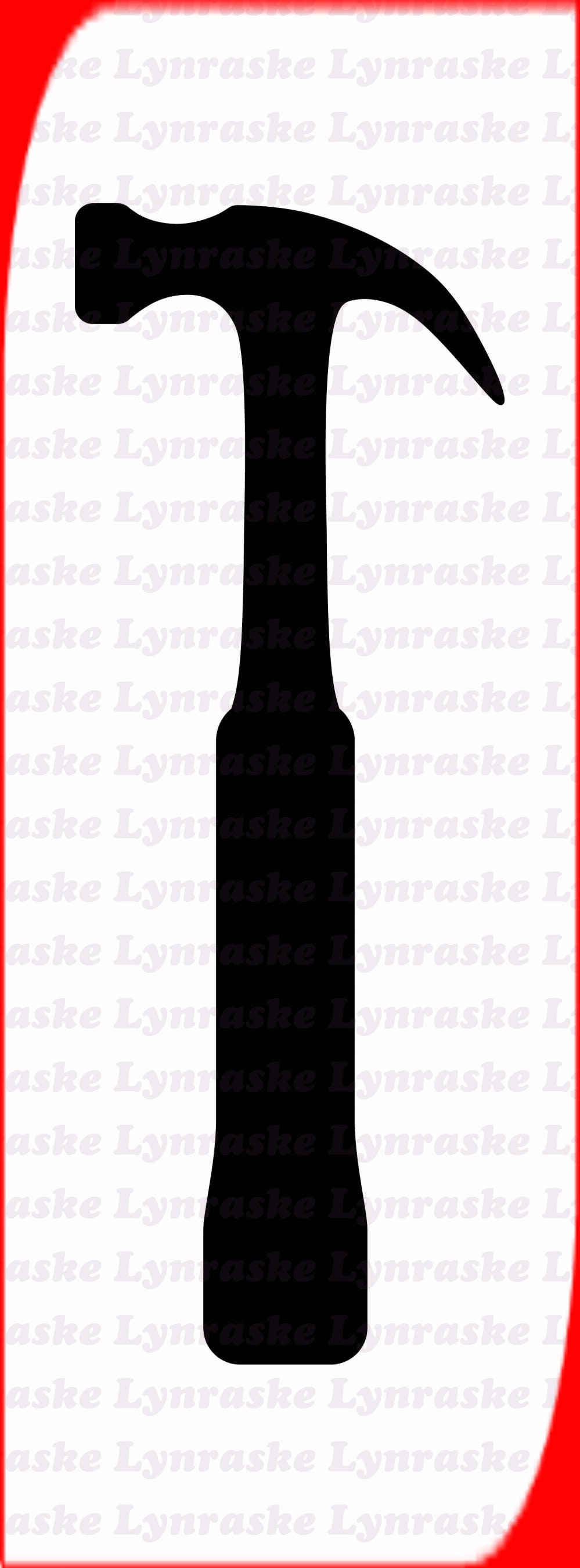 Hammer Silhouette SVG svg dxf Cricut Silhouette Cut File - Etsy España