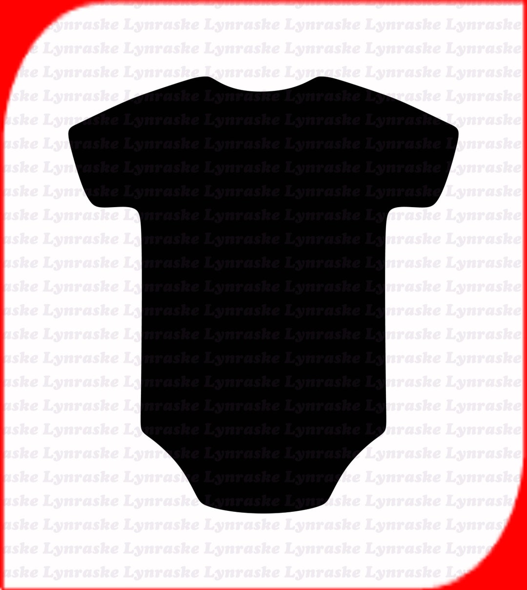 Onesie Silhouette SVG, Svg, Dxf, Cricut, Silhouette Cut File, Instant ...