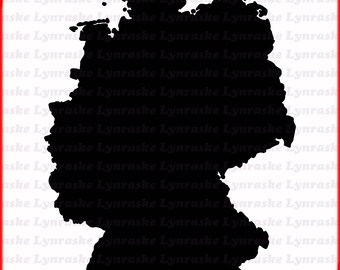 Germany Cut File | Etsy