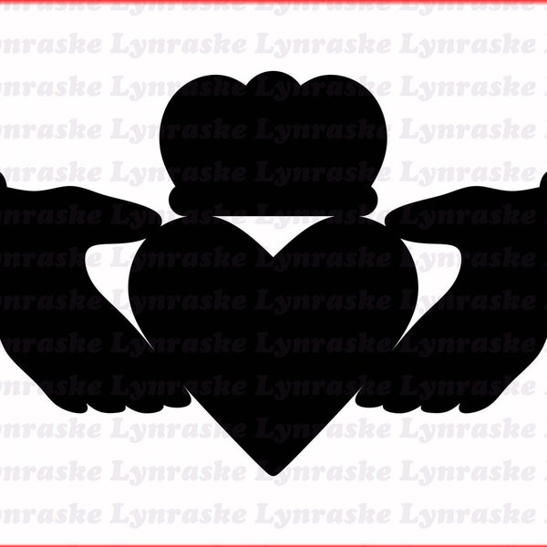 Claddagh Svg - Etsy