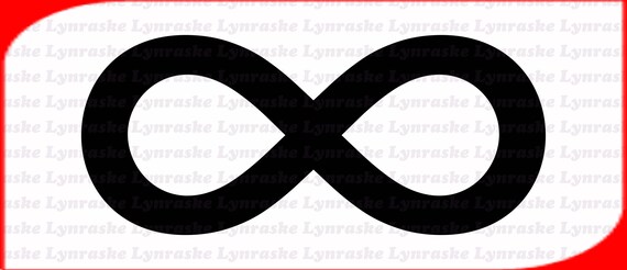 Infinity Symbol Silhouette SVG Svg Dxf Cricut Silhouette | Etsy