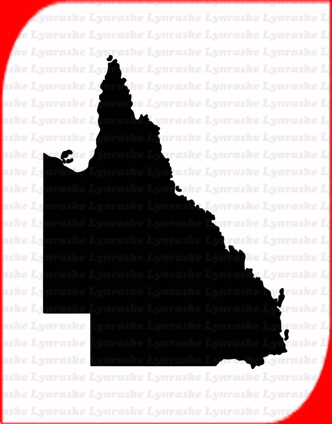 Queensland Silhouette SVG, Svg, Dxf, Cricut, Silhouette Cut File ...