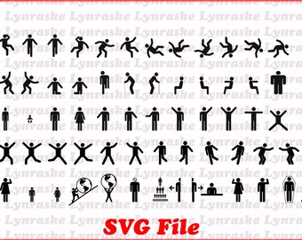 Pictograms Svg - Etsy