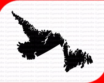 Newfoundland Silhouette Svg - Etsy