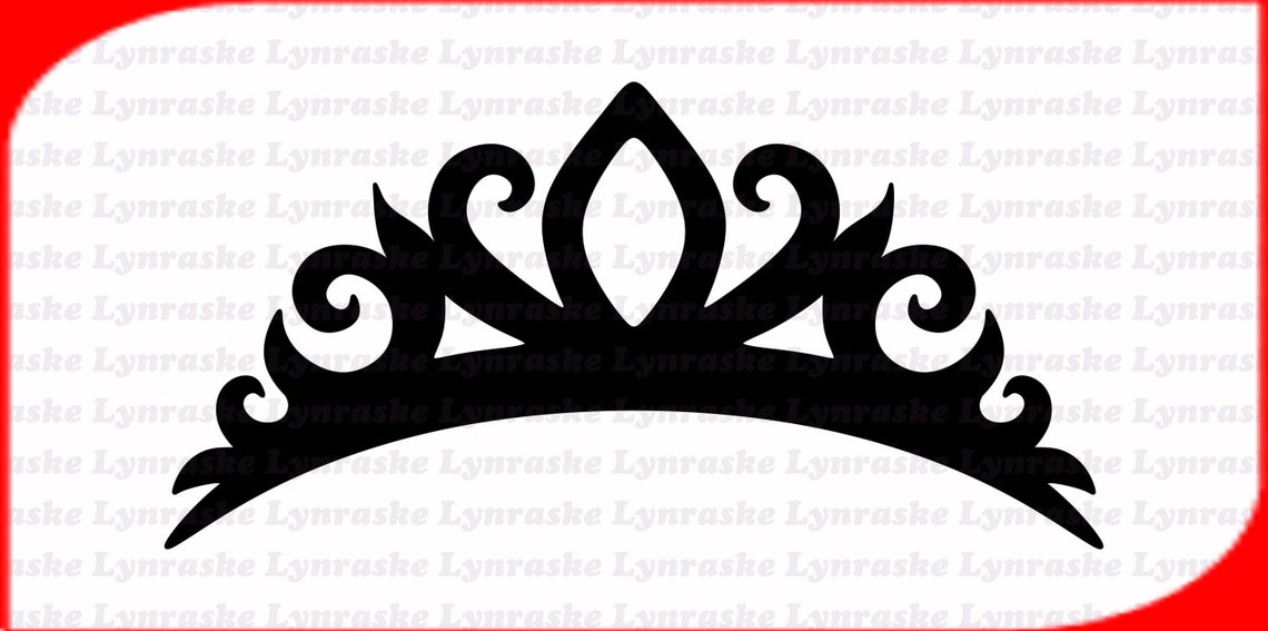 Tiara Silhouette SVG Svg Dxf Cricut Silhouette Cut File | Etsy