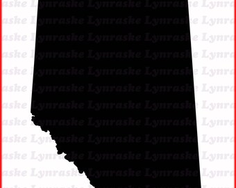 Alberta Cut File Svg - Etsy