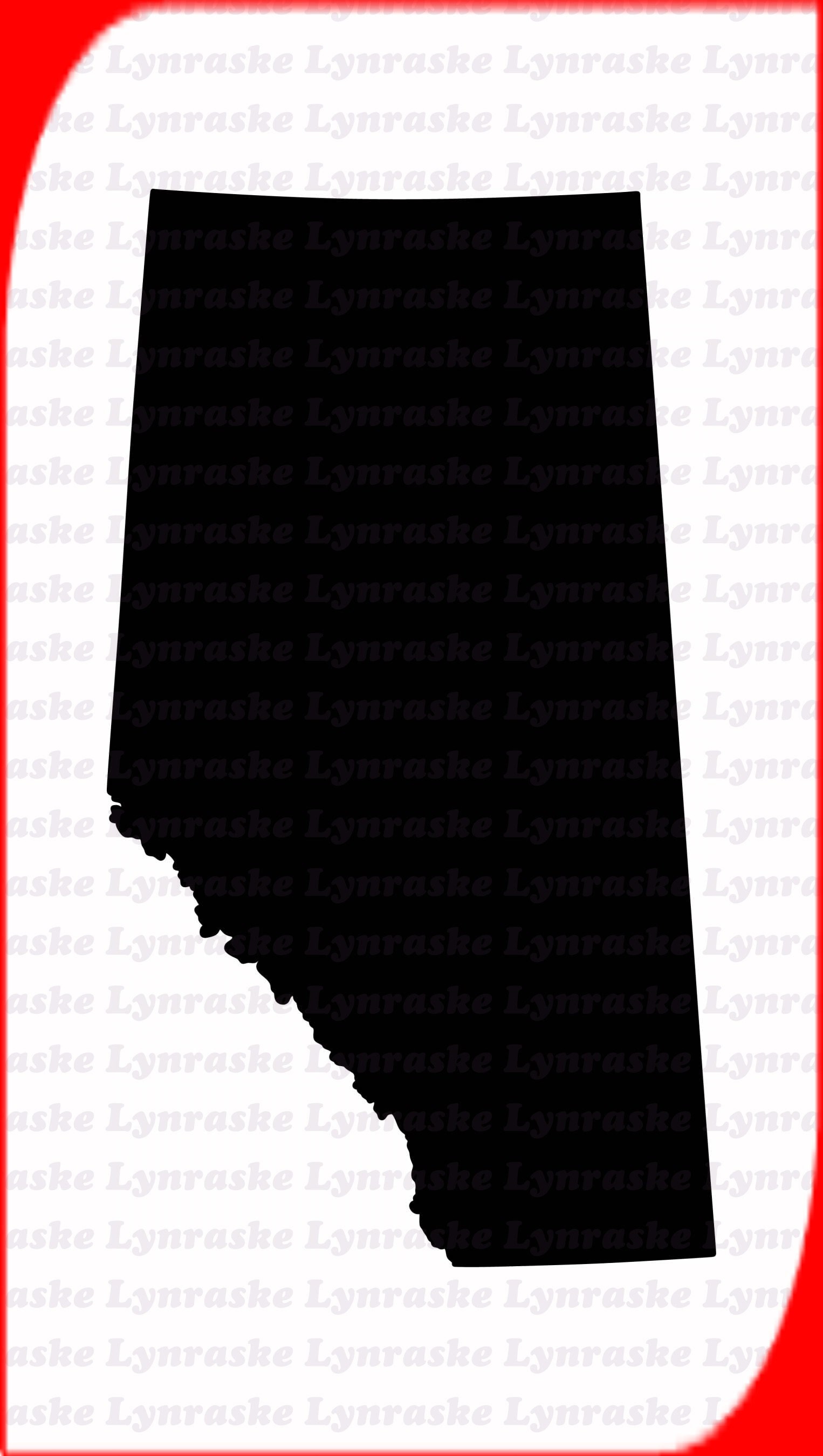 Alberta Silhouette SVG Svg Dxf Cricut Silhouette Cut File - Etsy