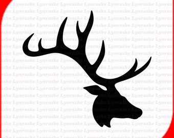 Elk Head Dxf File - Etsy