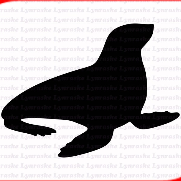 Robben silhouette - Etsy.de