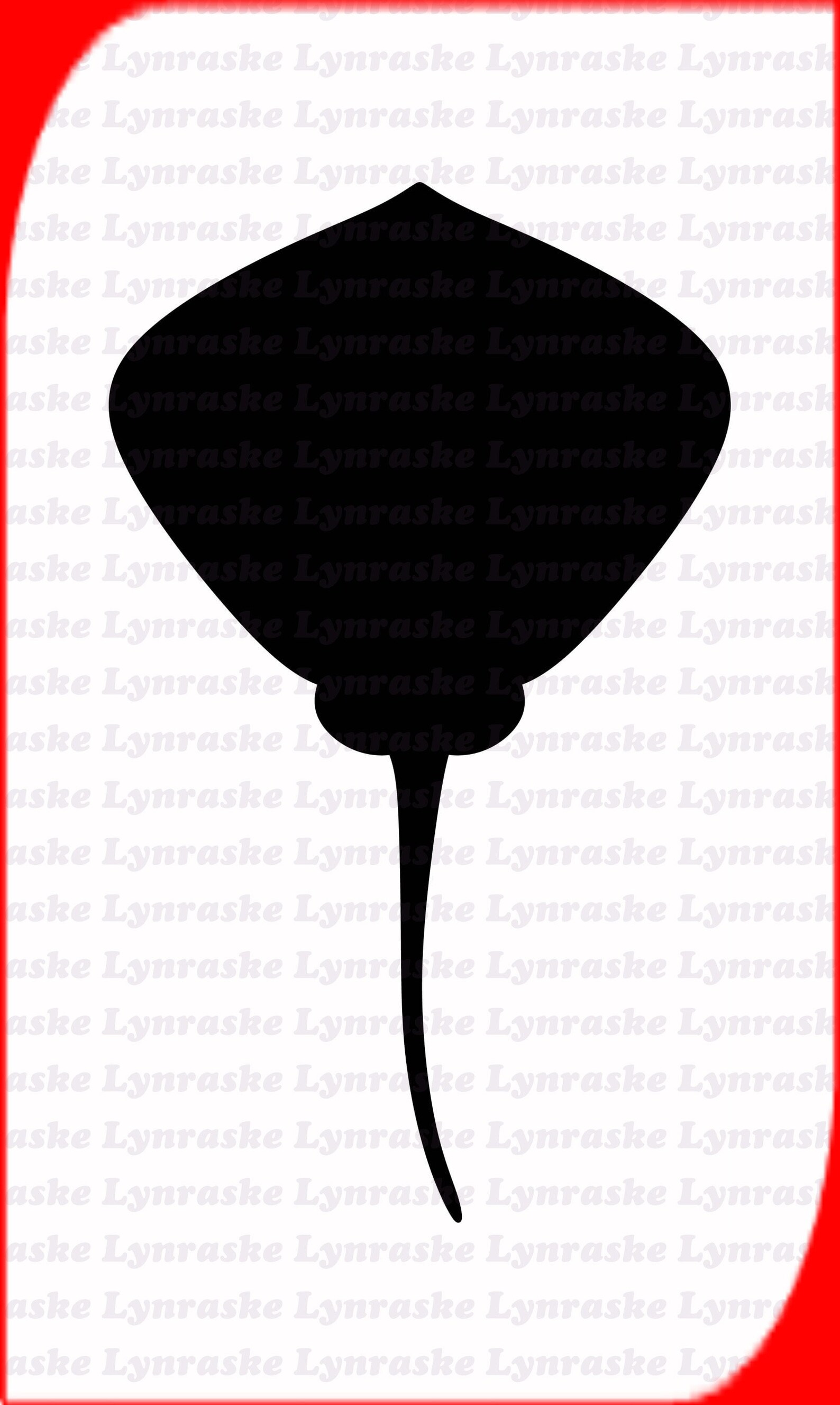 Stingray Silhouette SVG Svg Dxf Cricut Silhouette Cut - Etsy