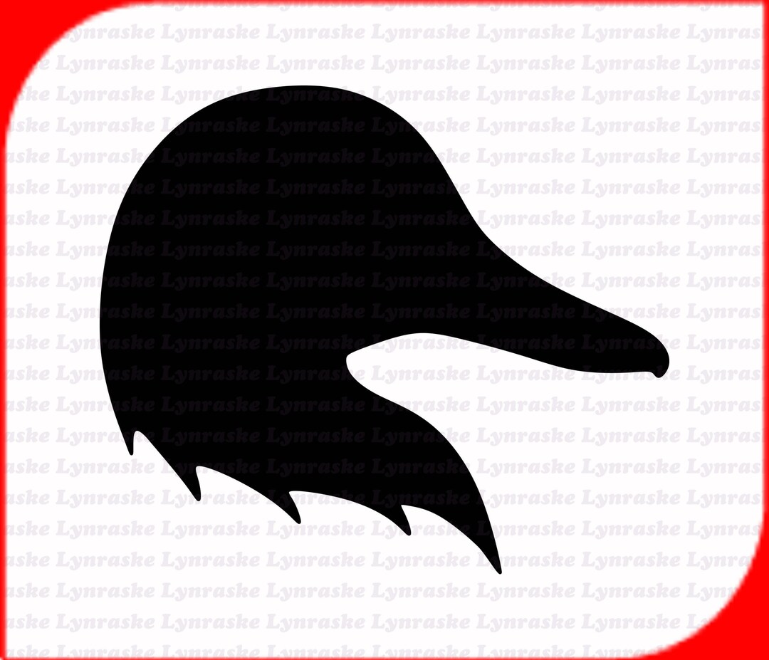 Duck Head Silhouette SVG, Svg, Dxf, Cricut, Silhouette Cut File ...