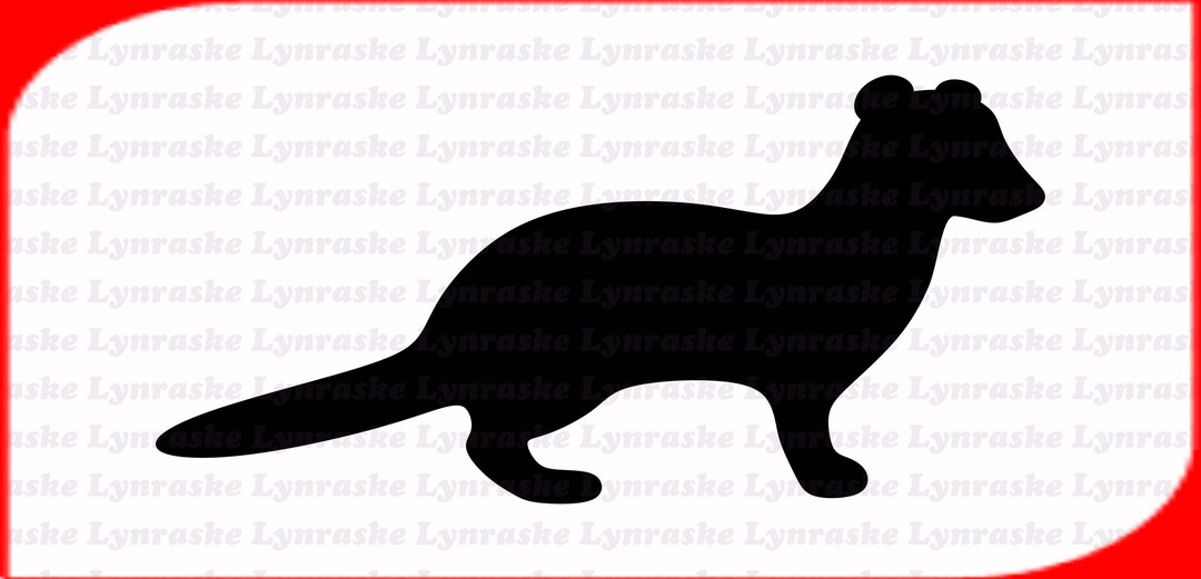 Weasel Silhouette SVG, Svg, Dxf, Cricut, Silhouette Cut File, Instant ...