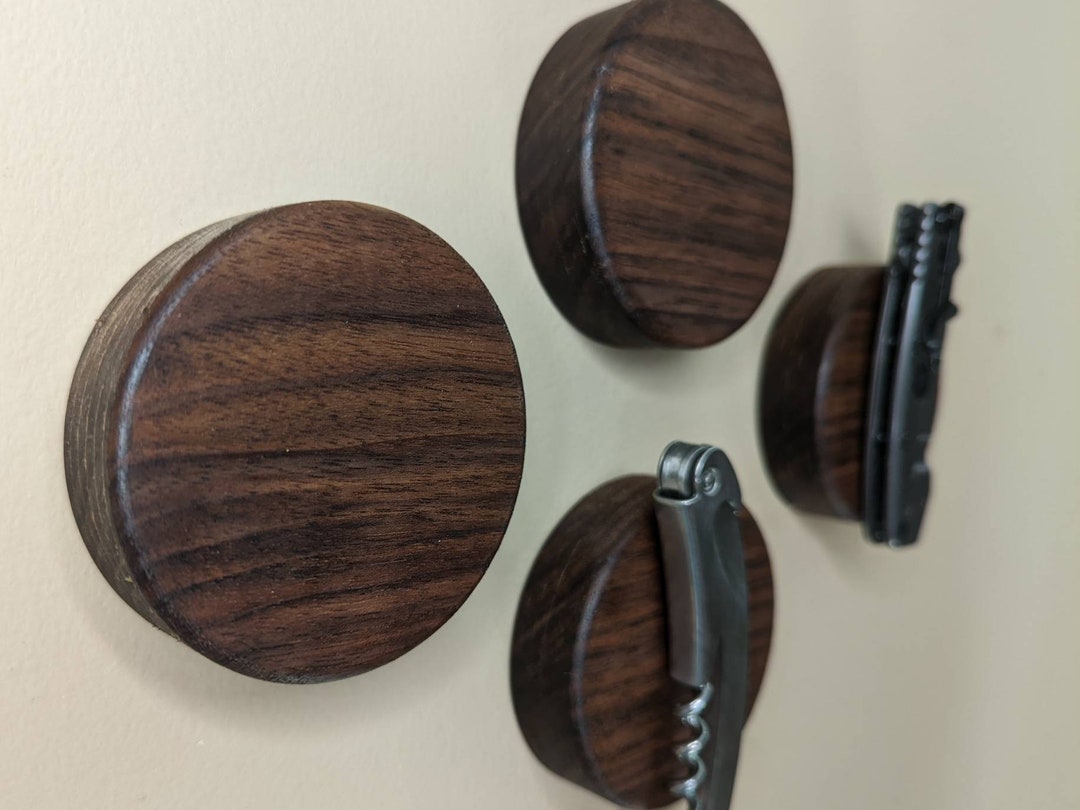 Small Circular Magnetic Knife Rack 3 Inch Diameter - Etsy