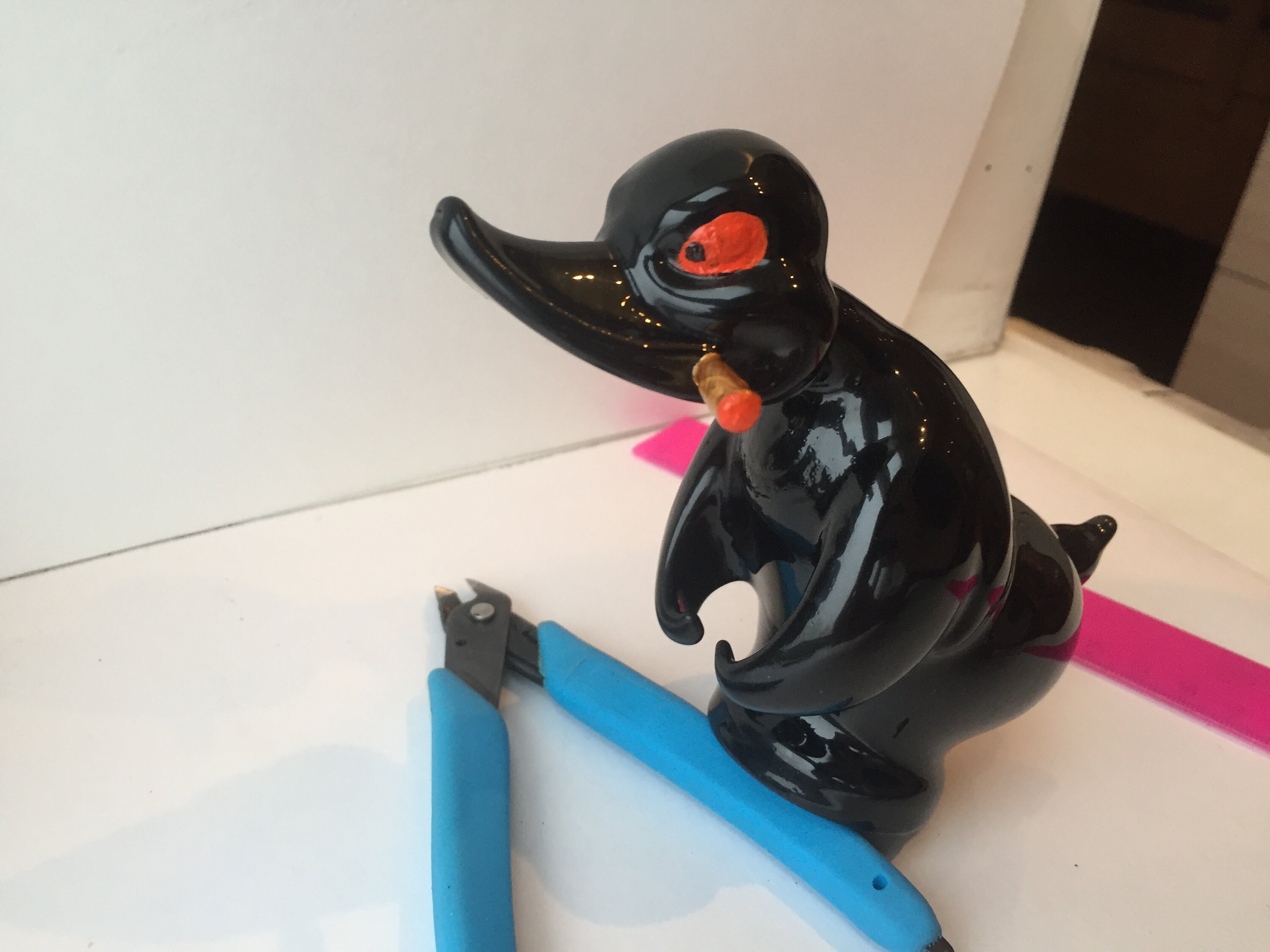 Hood ornament convoy duck from death proof hood ornament angry | Etsy