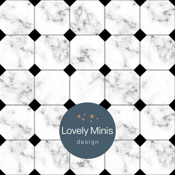 Miniature Floor Tiles - Etsy