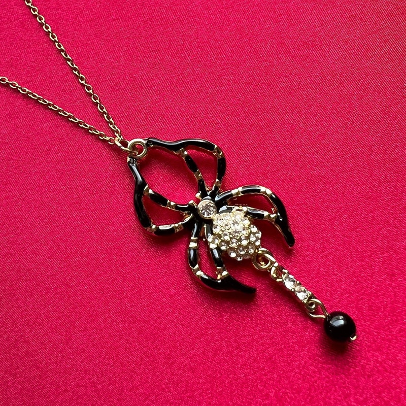 Spider Necklace - Etsy