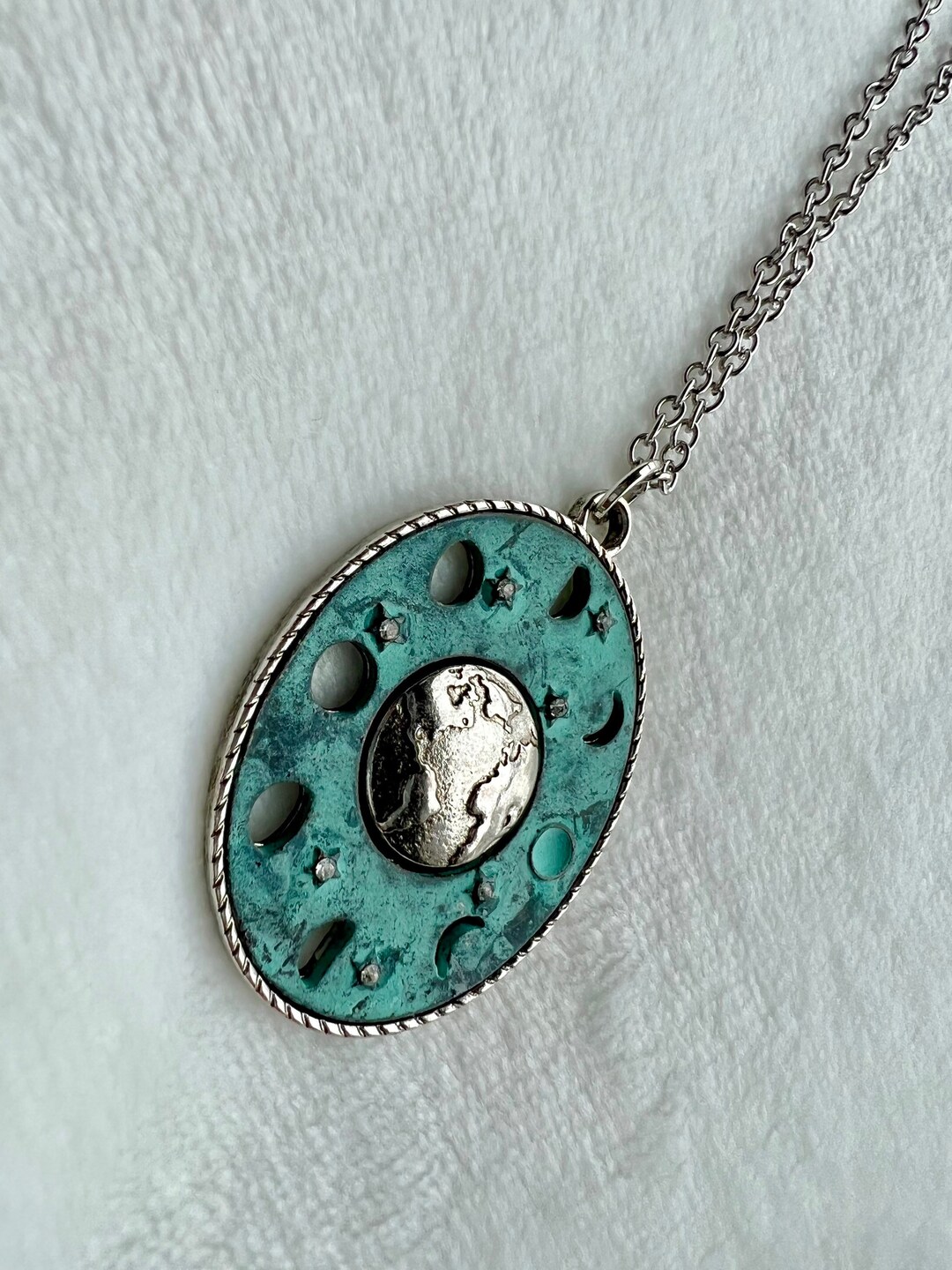 Moon Phases Necklace - Etsy