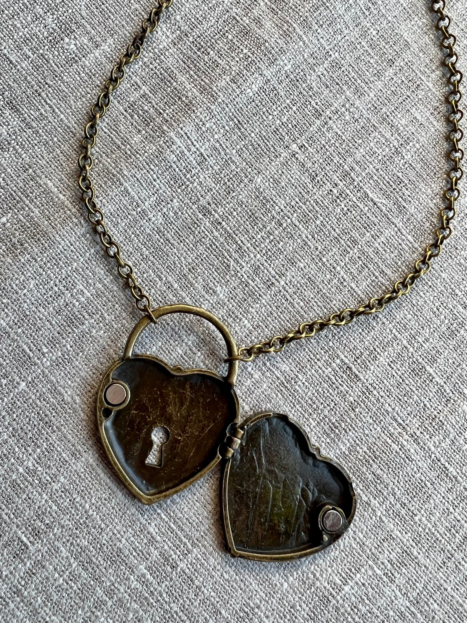 Heart Shaped Locket Key to My Heart Locket - Etsy