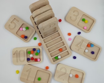 Wood Math Tray - Etsy