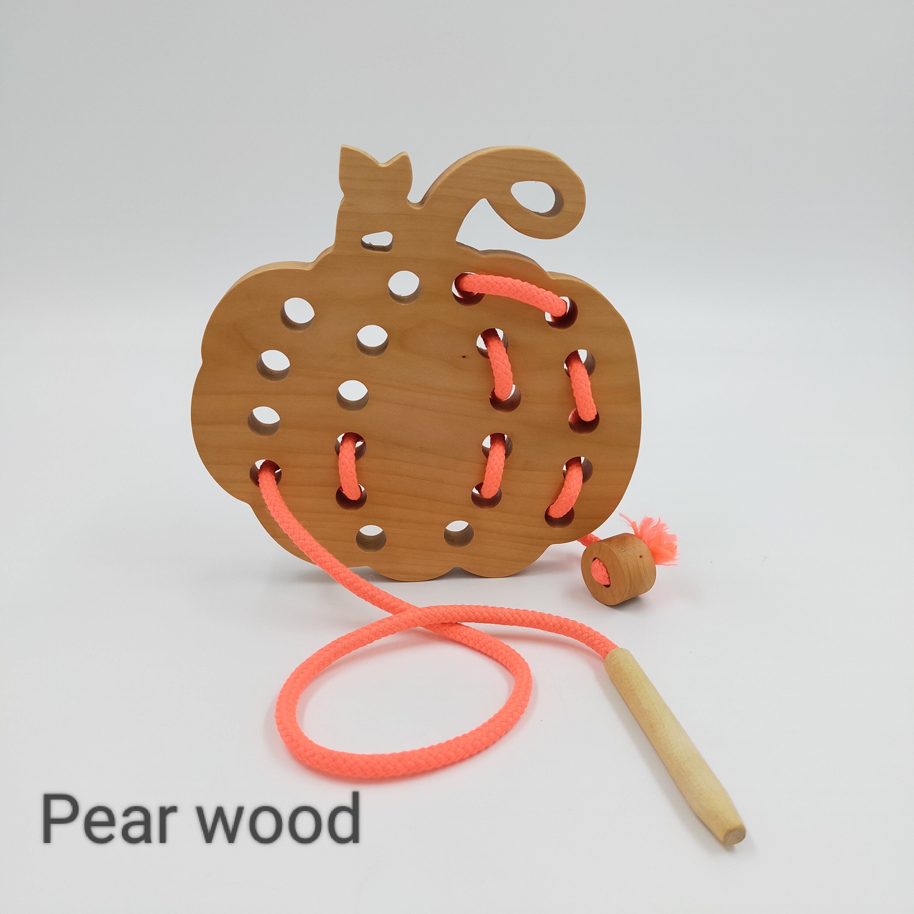 Lacing Toy/wooden Lacing Toy/educational Toy/lacing Toy/sewing for ...