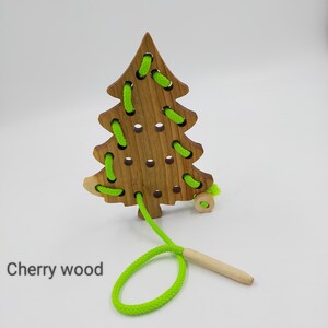 Lacing Toy/wooden Lacing Toy/educational Toy/lacing Toy/sewing for ...