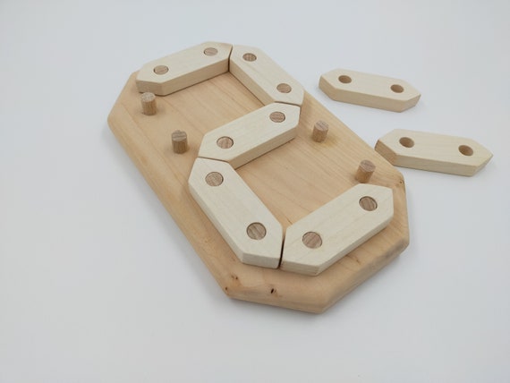 Numbers puzzle/Learning board/Learning numbers/Montessori | Etsy