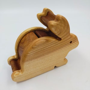 Wooden Bunny Piggy Bank/kids Piggy Banks for Boys/money Box Change Bank ...