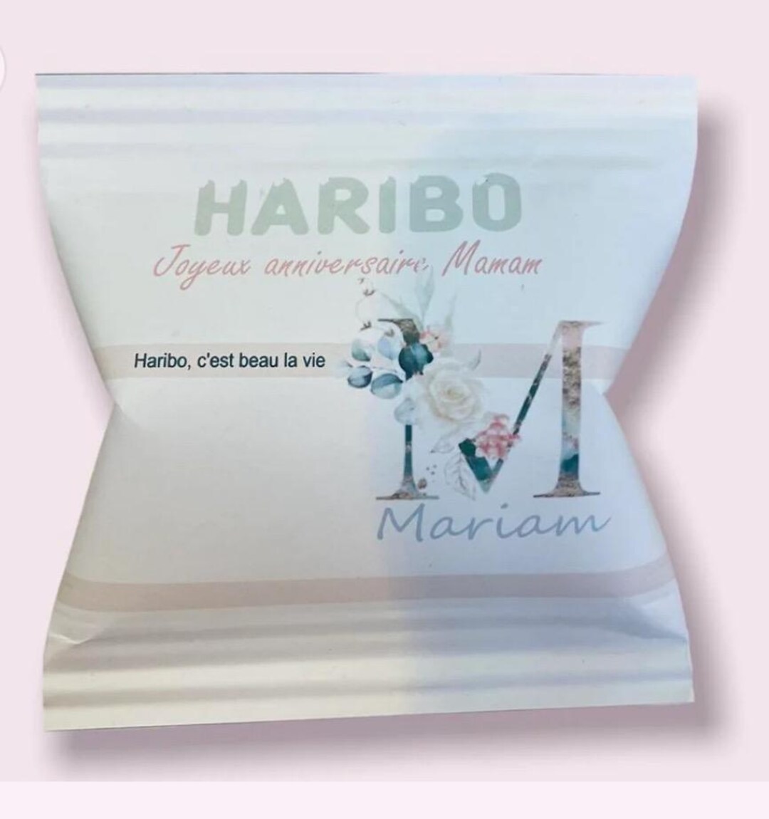 Personalized Haribo - Etsy