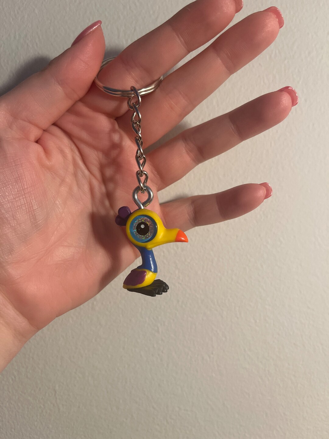 Kevin From Disneys UP Keychain - Etsy