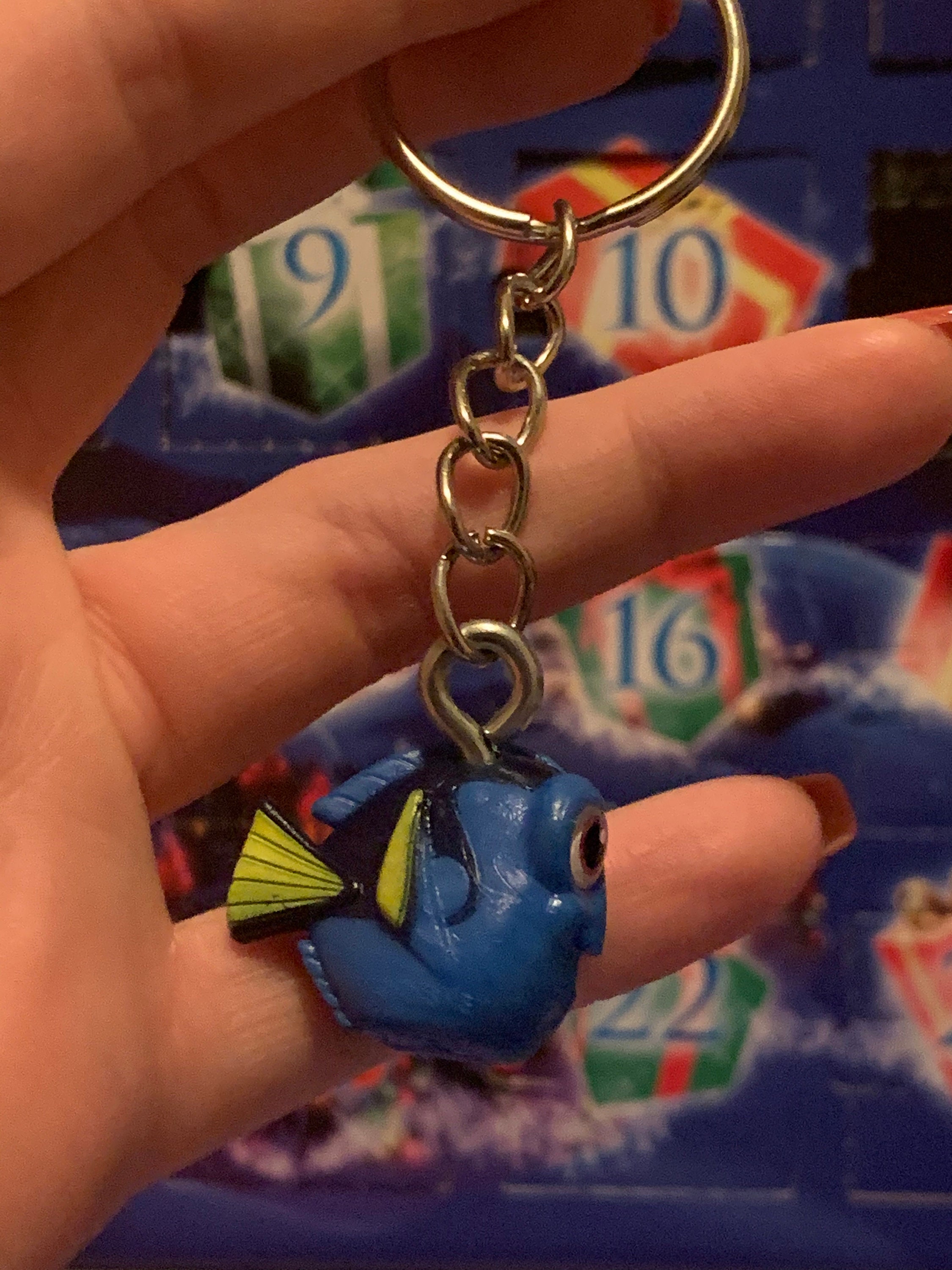 Dory from finding Nemo customize keychain - Etsy Italia