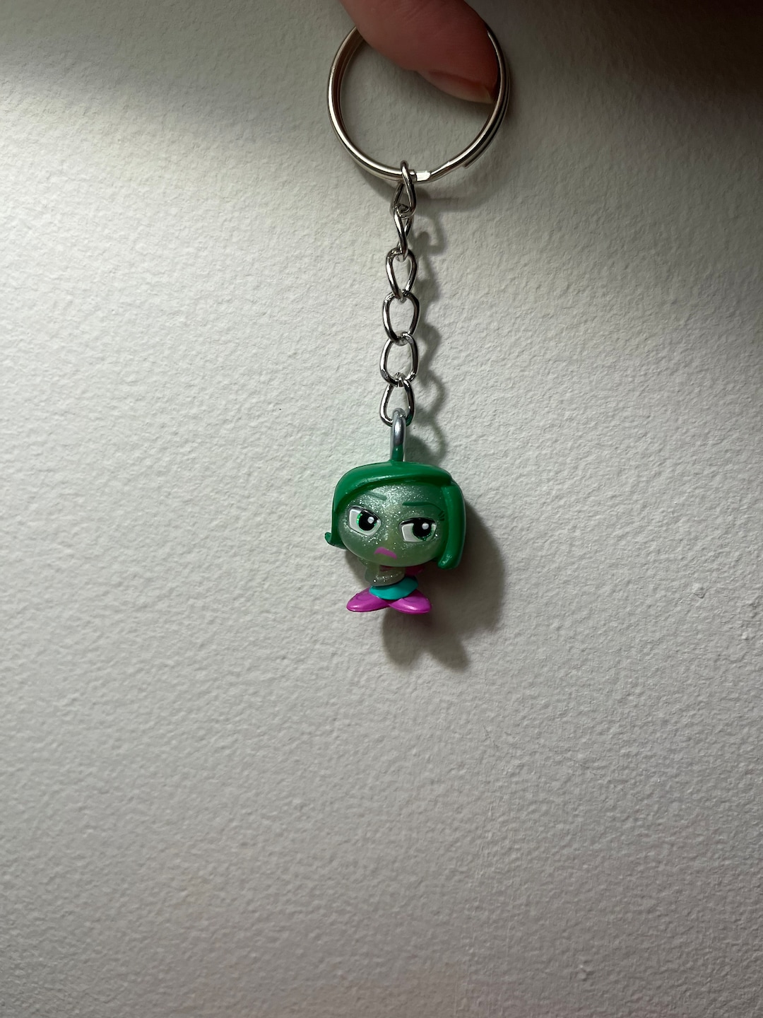 Disgust From Inside Out Keychain! - Etsy