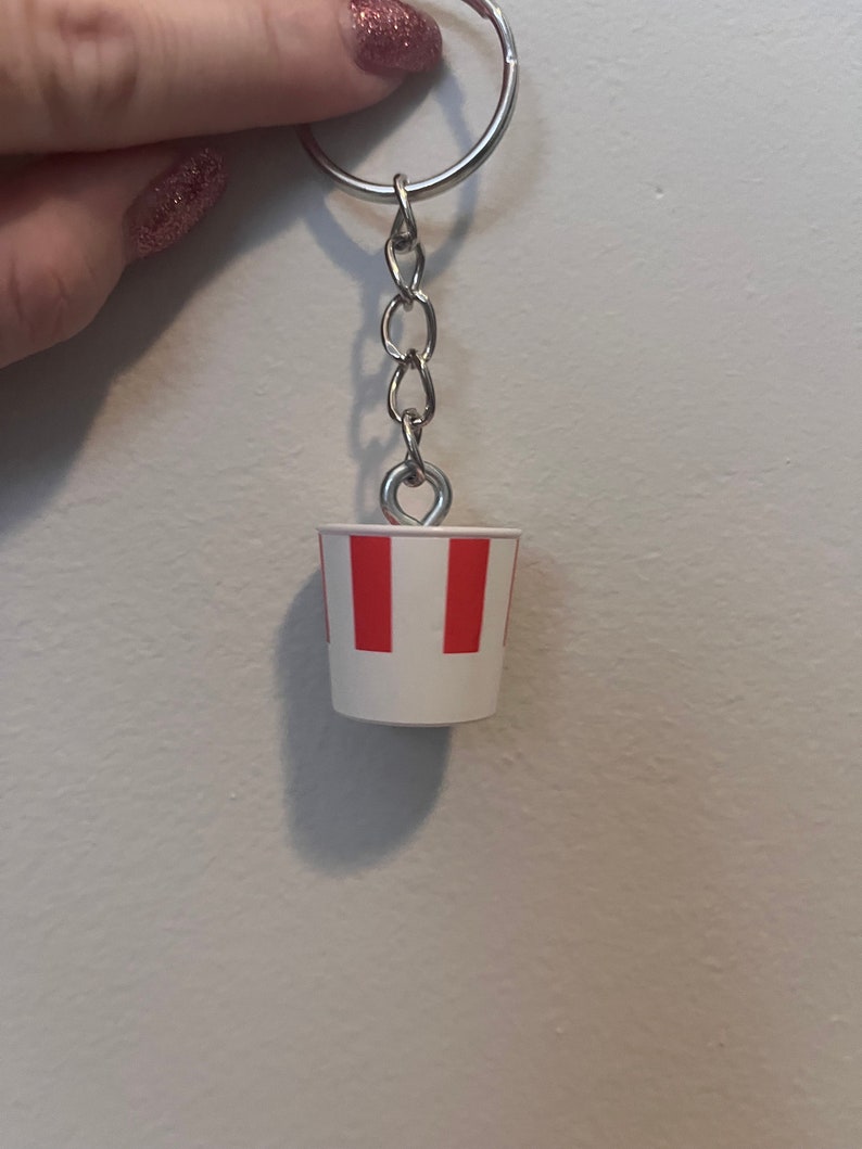 KFC Chicken Bucket Keychain Mini Brands - Etsy