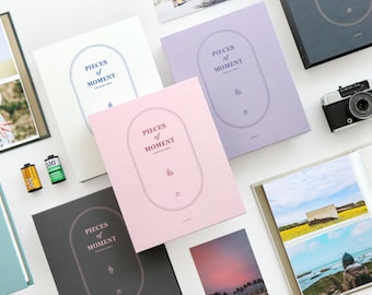 Aesthetic Simple Korean Hard Cover 4 X 6 Photo Album Book Holds 100 ...