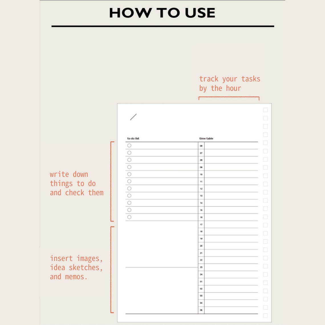 Cute Aesthetic Korean 6 Month Daily Planner Undated 192 - Etsy