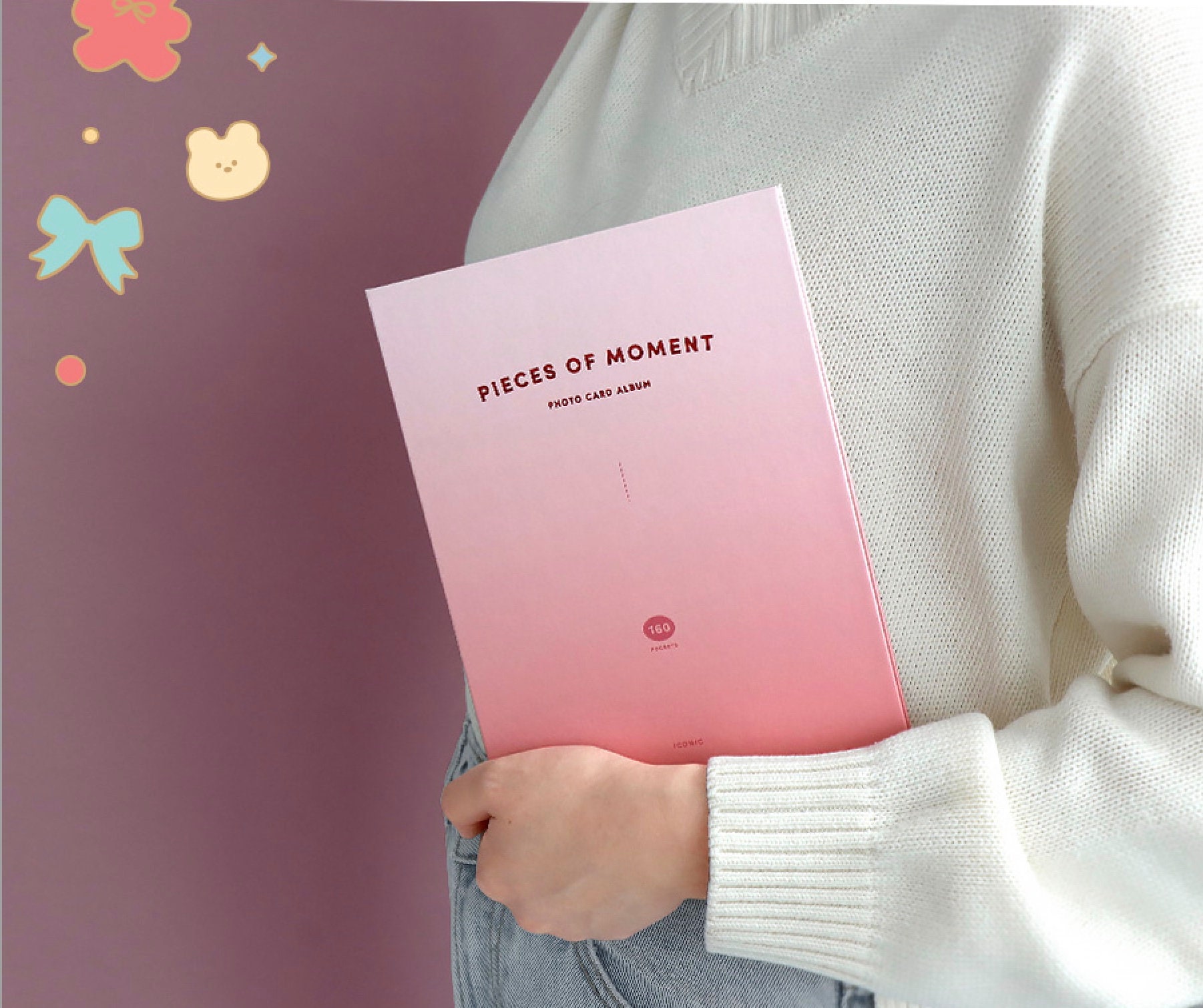 Aesthetic Simple Lovely Korean Hard Cover Photo Album Collect - Etsy