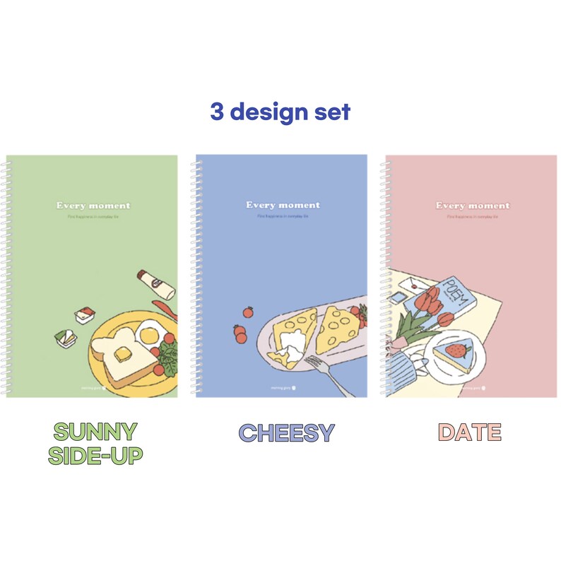 Cute Korean Aesthetic Ruled Spiral Planning Notebook/journal - Etsy