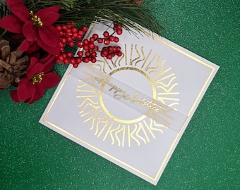 Sparkler Card Winter Solstice Card Birthday Card - Etsy