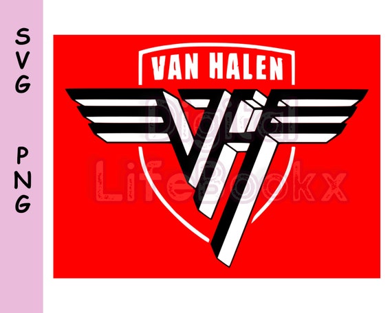 Van Halen Band Svg Heavy Metal Svg Hard Rock Svg Diy Svg Etsy