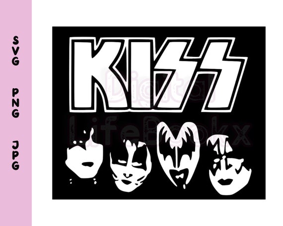 Kiss svg Kiss Band svg Kiss Shirt svg Cut File Cricut svg png Art ...