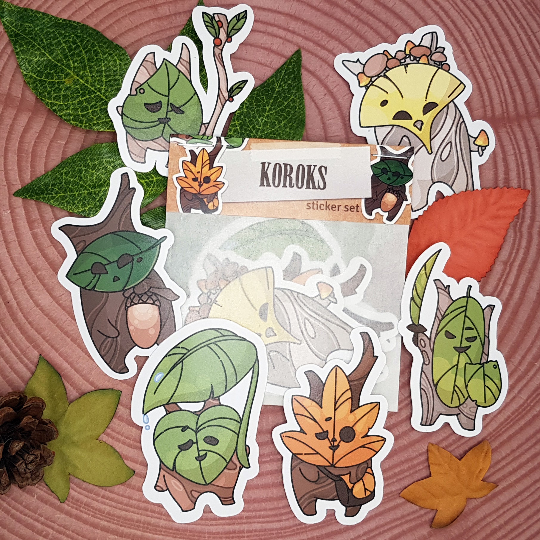 Korok Sticker With Satchel | Legend of Zelda - Etsy