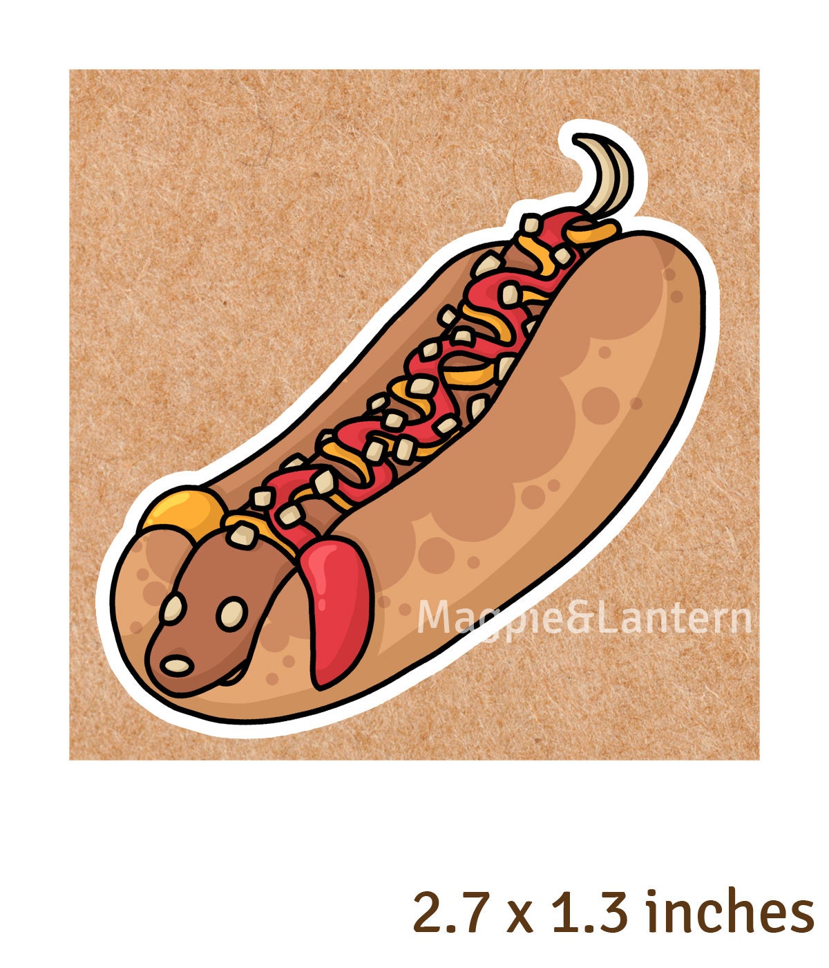 Dog Food Sticker Set Dog Diner - Etsy