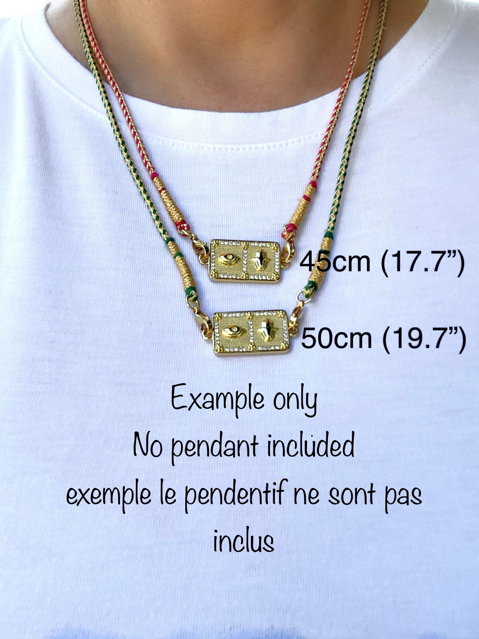 Indian Dori Cord in Variety of Colours With Ion-plated 18k Gold Plated ...