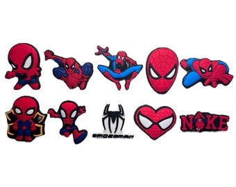 Spider-man Croc Charm - Etsy